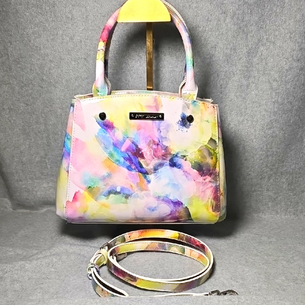 Betsey Johnson Kiki Triple Entry Satchel Nwot - Gem